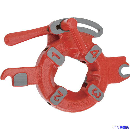 オレンジブック トラスコ中山　TRUSCOAsada ボルト用ウィット右ダイヘッド 手動 W11/8 −2 〔品番:63096〕[ 注番:8520453]特長●手動切上ダイヘッドです。用途●ボルトウィット右用。仕様●適合機種：ビーバー50・...