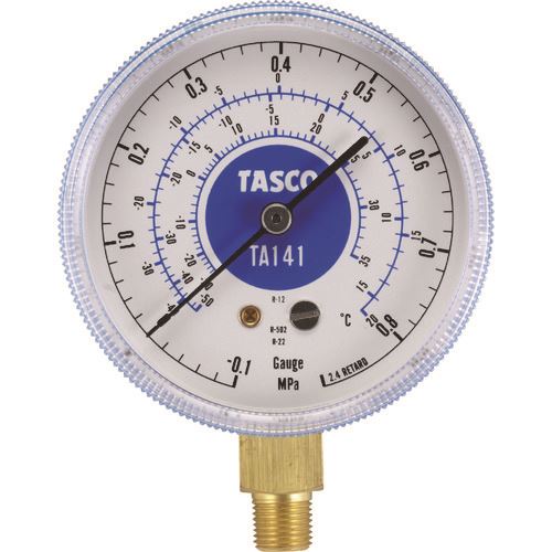 オレンジブック トラスコ中山　TRUSCOタスコ R22連成計 〔品番:TA141〕[ 注番:8520975]特長●国産ゲージです。●カバーはポリカーボネート製の為、割れに強くなっています。●校正証明書取得可能です。用途●R22マニホールド...
