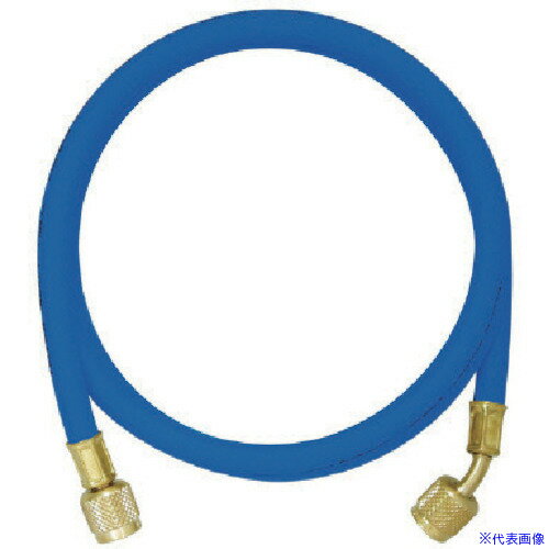 オレンジブック トラスコ中山　TRUSCOAsada 1/4 チャージングホースプラス2 30cm 青 〔品番:Y21212〕[ 注番:8521119]特長●新冷媒対応の高耐圧構造で、安全な作業ができる高性能ホースです。●防浸用のゴム層と特...