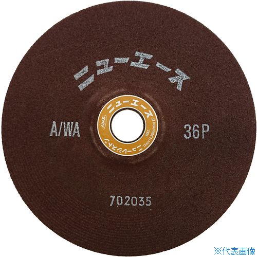 オレンジブック トラスコ中山　TRUSCONRS オフセット型研削砥石 ニューエース 180×6×22 WA36P 〔品番:NA1806WA36P〕[ 注番:8524429]特長●研削用オフセットタイプの汎用品です。●広い用途に優れた能力を...