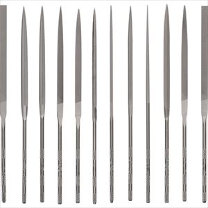 オレンジブック トラスコ中山　TRUSCOVallorbe 精密ヤスリ 12種セット 160mm #0 〔品番:LA24930〕[ 注番:8528388]特長●スイス製で高レベルの精度と切れ味・耐久性を兼ね備えたヤスリです。●そのすぐれた機...