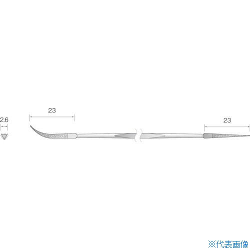 オレンジブック トラスコ中山　TRUSCOMinimo ダイヤモンドヤスリ 両端コテ#170 〔品番:RD5563〕[ 注番:8528939]特長●厳選された上質のダイヤモンド砥粒を電着させたダイヤモンドヤスリです。●耐摩耗性に優れ形状変化...