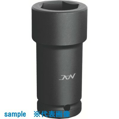 オレンジブック トラスコ中山　TRUSCOナック ソケット ディープタイプ 差込角19.0x対辺27mmx100L 〔品番:627100〕[ 注番:8531135]特長●インパクトレンチでのボルトやナットの締め付け用ロングタイプ●耐久性の高...