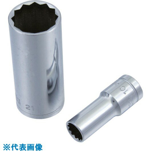 オレンジブック トラスコ中山　TRUSCOスエカゲ ディープソケット9/16 〔品番:D30916〕[ 注番:8531333]特長●奥深いボルトやナットの脱着が可能です。●ボルトが突き出たナットの作業に便利です。●スタンダードタイプ、12角...