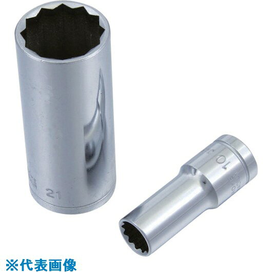 オレンジブック トラスコ中山　TRUSCOスエカゲ ディープソケット13mm 〔品番:D3130〕[ 注番:8531338]特長●奥深いボルトやナットの脱着が可能です。●ボルトが突き出たナットの作業に便利です。●スタンダードタイプ、12角形...