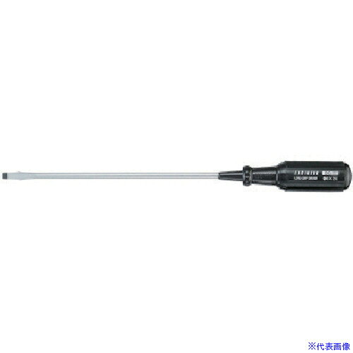オレンジブック トラスコ中山　TRUSCOENGINEER ロンググリップドライバー −6.0×0.8 412mm 〔品番:DG13〕[ 注番:8532402]特長●滑りにくく力の入れやすいクッショングリップドライバーです。●手によくフィッ...