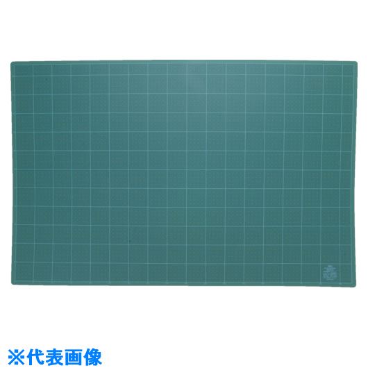 オレンジブック トラスコ中山　TRUSCONT カッティングマット グリーン単色 〔品番:CM904G〕[ 注番:8533846]特長●A1サイズです。●作業台を傷めないカッター用下敷きです。●安定したカッティングができる3mm厚です。●グ...