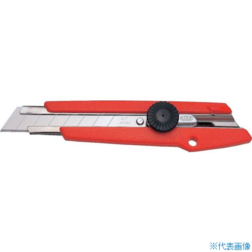 オレンジブック トラスコ中山　TRUSCONT カッターナイフL型ネジロック 〔品番:L500〕[ 注番:8533926]特長●ネジ固定式スライドです。●L刃3枚・刃折具付です。●L型カッターナイフの定番モデルです。用途●厚物切り作業用。仕...