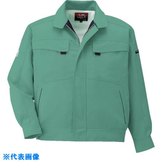オレンジブック トラスコ中山　TRUSCOコーコス ブルゾンA-4460 9 グリーン EL 〔品番:A44609EL〕[ 注番:8541747]特長●グッドデザイン賞受賞の完全リサイクル対応商品です。仕様●サイズ：EL仕様2材質/仕上セッ...