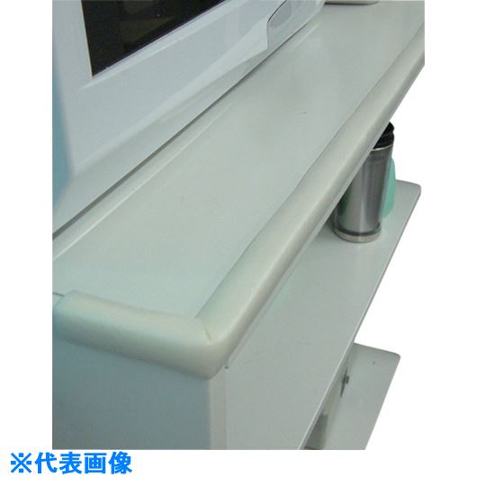 オレンジブック トラスコ中山　TRUSCOMF すーぱーぐるぐる3 ライトグレー 〔品番:SG002〕[ 注番:8548039]特長●長さたっぷり3mでハサミで簡単にカットできます。●室内や屋外、どこにでも自由に貼れるコーナーガードです。●...