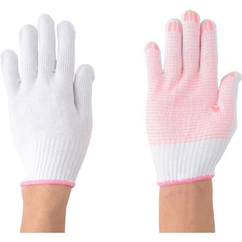 オレンジブック トラスコ中山　TRUSCO川西 つぶてソフト 1P 女性用 〔品番:2208〕[ 注番:8548334]特長●手にやさしく、吸汗性に優れた綿100％の手袋です。●薄手タイプの手のひらスベリ止め付手袋です。用途●軽作業・日曜大...