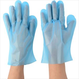 オレンジブック トラスコ中山　TRUSCO川西 ポリエチレン手袋外エンボス ブルー袋 100枚入り Sサイズ 〔品番:2015BLS〕[ 注番:8549001]特長●外エンボス加工で、すべりを防止します。用途●食品加工・清掃・介護に。仕様●...