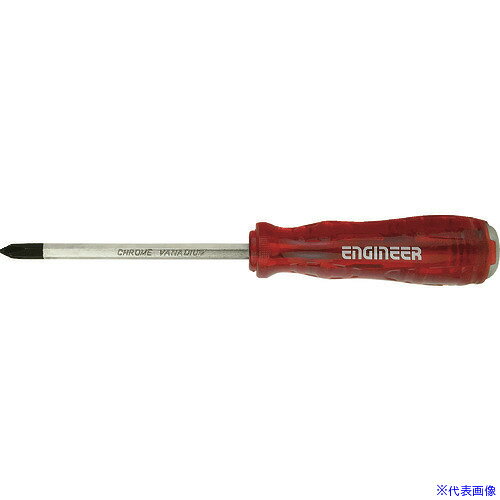 オレンジブック トラスコ中山　TRUSCOENGINEER 強力貫通ドライバー +♯2 軸長102mm 〔品番:DI01〕[ 注番:8551483]特長●潰れたねじ、錆びたねじ、固着ねじを叩いて緩めることができます。●対辺6mmの六角軸によ...