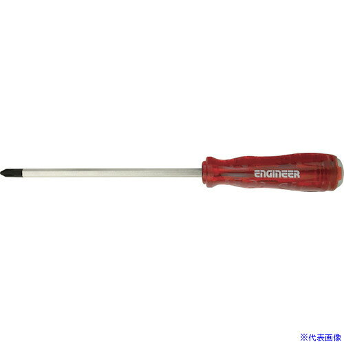 オレンジブック トラスコ中山　TRUSCOENGINEER 強力貫通ドライバー +♯2 軸長152mm 〔品番:DI02〕[ 注番:8551484]特長●潰れたねじ、錆びたねじ、固着ねじを叩いて緩めることができます。●対辺6mmの六角軸によ...