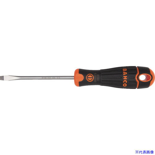 オレンジブック トラスコ中山　TRUSCOBAHCO グリップドライバー FITマイナスドライバー −1.6×8 軸長175mm 〔品番:SB190.080.175〕[ 注番:8551901]特長●手にFITする、工具袋にFITする、新しい...