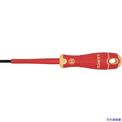 オレンジブック トラスコ中山　TRUSCOBAHCO FIT絶縁マイナスドライバー −1.6×10 軸長200mm 〔品番:SB196.100.200〕[ 注番:8551956]特長●手にFITする、工具袋にFITする、新しいコンセプト商品...