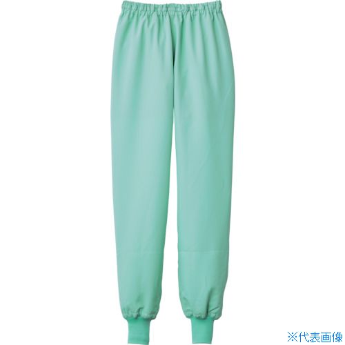 オレンジブック トラスコ中山　TRUSCOサンペックス ホッピングパンツ 食品工場 白衣 衛生 グリーン M 〔品番:VP528M〕[ 注番:8552246]特長●吸汗・速乾素材を使用しており、快適に作業できます。●異物混入防止仕様フルスペ...