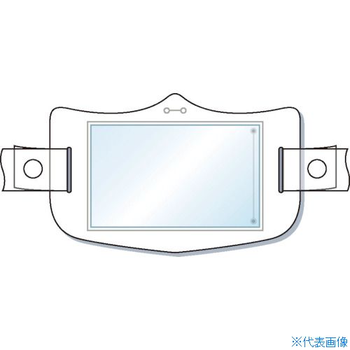 オレンジブック トラスコ中山　TRUSCOつくし e帽章 透明ポケット付き 白 ヘルメット用樹脂バンド付 〔品番:WE121H〕[ 注番:8553179]特長●e-腕章の本体部分に伸縮性と透過性のあるウレタン樹脂バンドを組み合わせた新しいタ...