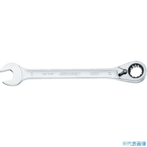 オレンジブック トラスコ中山　TRUSCOGEDORE コンビネーションラチェットレンチ 10mm 傾斜角度付き 〔品番:2297272〕[ 注番:8553947]特長●ラチェット部分は独自の“UNIT DRIVE”構造でナットやボルトと接...