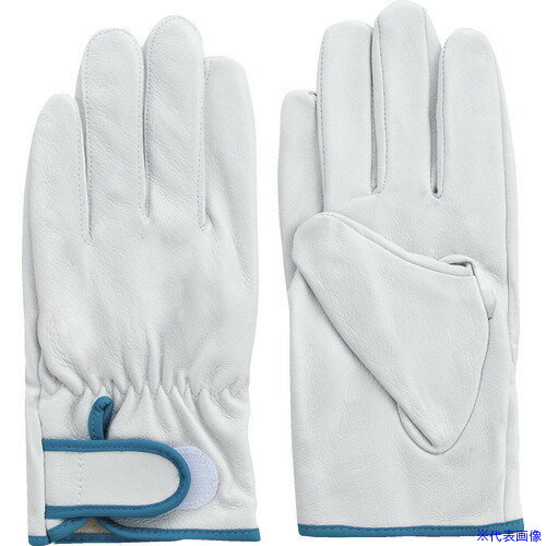 オレンジブック トラスコ中山　TRUSCO富士グローブ 豚本革手袋(袖口マジックタイプ) F−829 白 L 内綿付 〔品番:5856〕[ 注番:8555151]特長●摩耗に強く、軽量で柔軟性・通気性に優れています。●インナー内綿付で夏はサ...