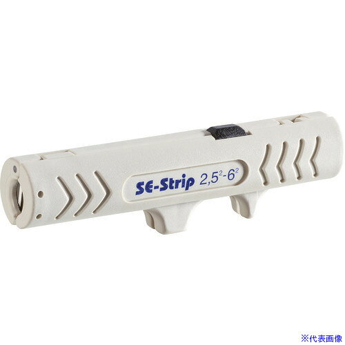 オレンジブック トラスコ中山　TRUSCOJOKARI 【売切廃番】 ケーブルストリッパー SE−Strip 適合電線7.0mm、1.5mm 〔品番:30180〕[ 注番:8556380]特長●一般的な電線に対応するストリッパーです。●8〜...