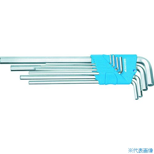 オレンジブック トラスコ中山　TRUSCOGEDORE 六角棒レンチ 8本セット H42EL88A 〔品番:1543555〕[ 注番:8556873]特長●ロングタイプなので、奥まった場所でも作業できます。●高い耐摩耗性を発揮し、長寿命です...