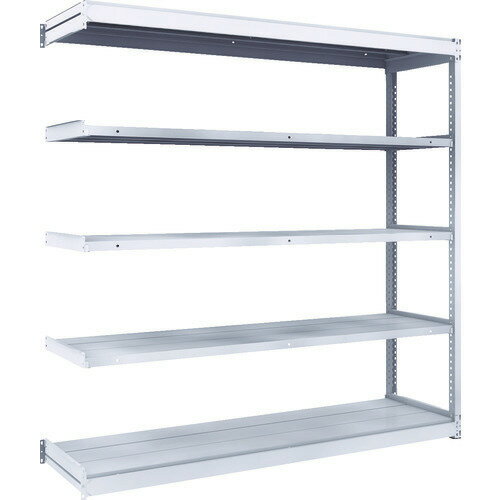 オレンジブック トラスコ中山　TRUSCOTRUSCO TUG型軽中量ボルトレス棚 200kg 連結型 1840×474×H1800 5段 〔品番:TUG20066S5B〕[ 注番:8557975]特長仕様●間口(mm)：1800●奥行(m...