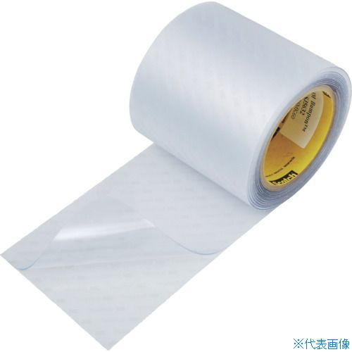 オレンジブック トラスコ中山　TRUSCO3M バンポン クッショニング製品 114mmX1m 透明 0.8mm厚 〔品番:SJ5632114X1〕[ 注番:8558671]特長●剥離紙をはがして貼るだけでゴム足や緩衝材として使用可能です。...