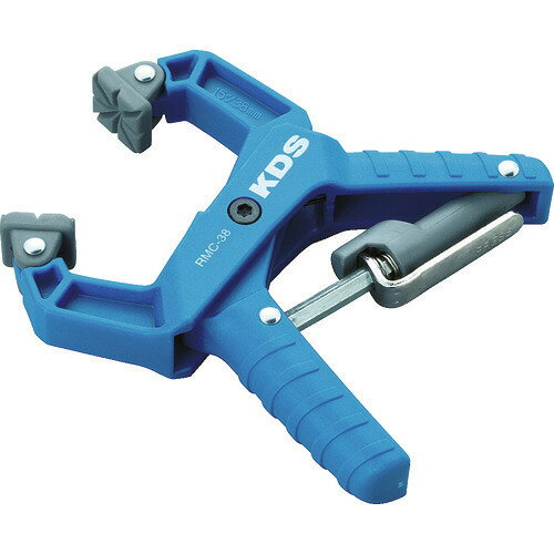 オレンジブック トラスコ中山　TRUSCOKDS ラチェットミニクランプ38 〔品番:RMC38〕[ 注番:8562114]特長●操作しやすいワンプッシュ解除レバー付です。●可動式パッドなので異形物も挟むことができます。●滑りにくく握りやす...