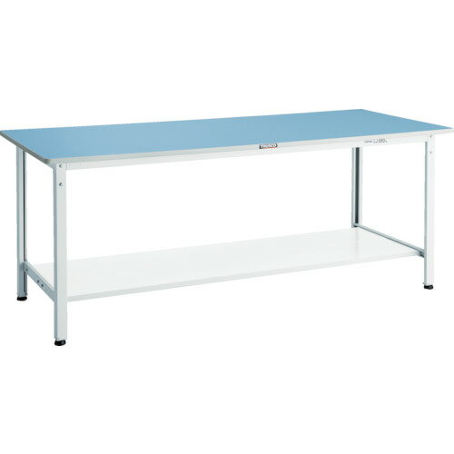 オレンジブック トラスコ中山　TRUSCOTRUSCO 軽荷重作業台(250kg)BE型 1200X600XH740 下棚2枚付 ダークグレー色 〔品番:BER1260LT2〕[ 注番:8563857]特長●分割できる下棚2枚付で広い保管ス...