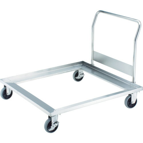 オレンジブック トラスコ中山　TRUSCOTRUSCO オールステンパレットカー 1120X1120 ハンドル付 〔品番:SUPL1111H〕[ 注番:8564172]特長●狭い通路でも利用できるパレット台車です。●本体およびキャスター金具...
