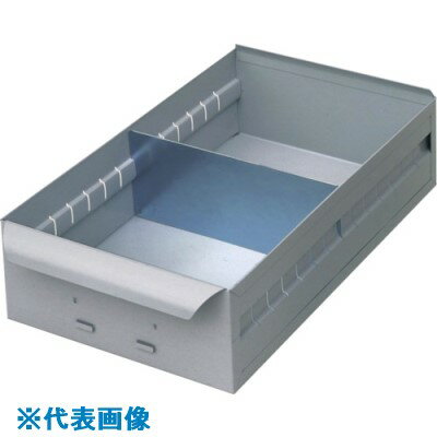 オレンジブック トラスコ中山　TRUSCONF 棚部材 引出しS 大 〔品番:S2N〕[ 注番:8567978]特長●仕切板1枚付用途●LA型軽量物品棚用部材に。仕様●間口(mm)：268●奥行(mm)：430●高さ(mm)：113●仕切板...
