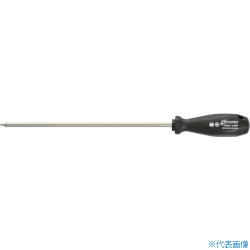 オレンジブック トラスコ中山　TRUSCOBONDHUS ポジドライブ・ドライバー 1112 PZ1×200 〔品番:1112〕[ 注番:8570595]特長●手にフィットする8面ハンドルが、最大のトルクを伝えます。●硬度とトルク値はドイツ...