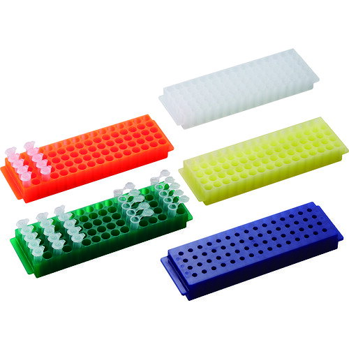 オレンジブック トラスコ中山　TRUSCOKENIS マイクロチューブラック 赤 〔品番:33370364〕[ 注番:8571590]特長●1.5mL・2.0mLマイクロチューブ、スクリューキャップチューブ(全サイズ)を80個収容できます。...