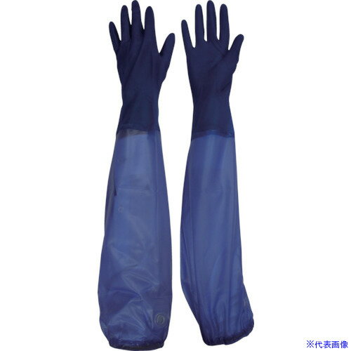 オレンジブック トラスコ中山　TRUSCOビニスター 腕カバー付手袋 ビニスター腕カバー付マリン L 〔品番:778L〕[ 注番:8572019]特長●手袋部は塩化ビニール製のため、天然ゴム製の手袋に比べて油や洗剤に強い手袋です。●薄手タイ...