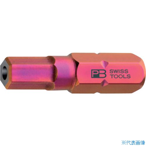 オレンジブック トラスコ中山　TRUSCOPBスイスツールズ C6−210B−3 イジリドメ六角ビット 〔品番:C6210B3〕[ 注番:8572621]特長●強度と精度に優れた差込角1/4インチ(6.35mm)のいじり止め六角ビットです。...