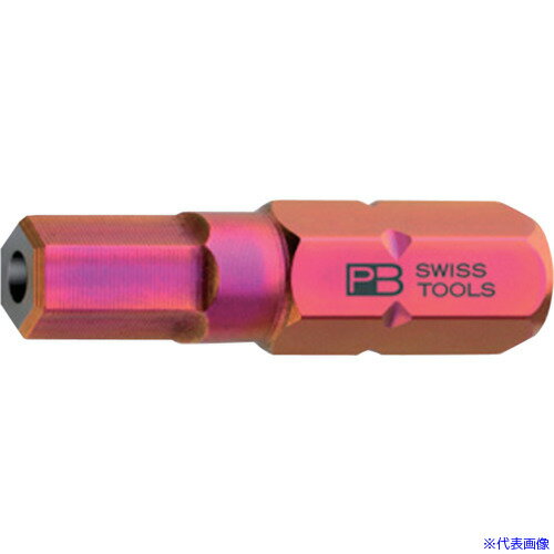 オレンジブック トラスコ中山　TRUSCOPBスイスツールズ C6−210B−6 イジリドメ六角ビット 〔品番:C6210B6〕[ 注番:8572624]特長●強度と精度に優れた差込角1/4インチ(6.35mm)のいじり止め六角ビットです。...