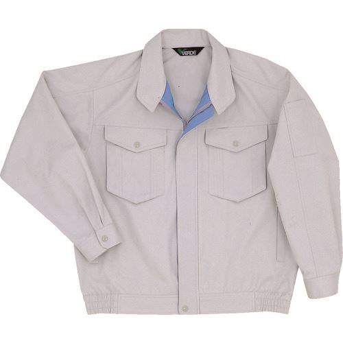 オレンジブック トラスコ中山　TRUSCOミドリ安全 春夏 男女共用E/C長袖ブルゾン シルバーグレー S 〔品番:GS2341UES〕[ 注番:8574142]特長●運動性に優れたハーフラグラン袖を採用しました。●ポケットが多く、右胸はダ...