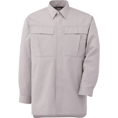 オレンジブック トラスコ中山　TRUSCOミドリ安全 春夏 長袖シャツ シルバーグレー M 〔品番:GS2571UEM〕[ 注番:8574300]特長●シンプル・ワーキングウエアです用途●建設業。●製造業。●運輸業。●点検・整備。●物流。●...