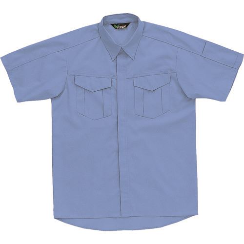 オレンジブック トラスコ中山　TRUSCOミドリ安全 春夏 男女共用E/C半袖シャツ ライトブルー M 〔品番:GS353UEM〕[ 注番:8574485]特長●運動性に優れたハーフラグラン袖を採用しました。●ポケットが多く、右胸はダブルポ...