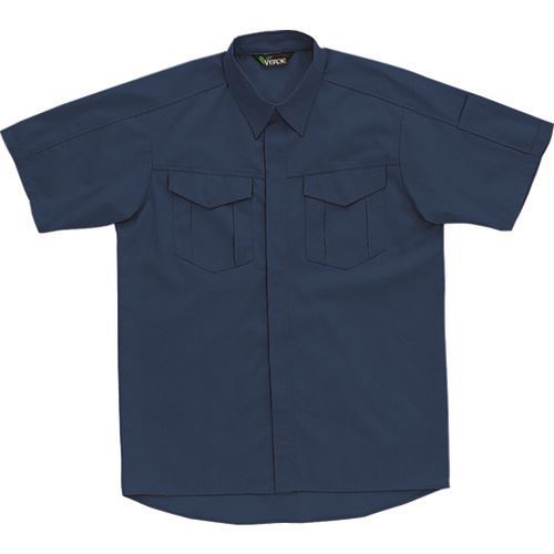 オレンジブック トラスコ中山　TRUSCOミドリ安全 春夏 男女共用E/C半袖シャツ ネイビー L 〔品番:GS357UEL〕[ 注番:8574499]特長●運動性に優れたハーフラグラン袖を採用しました。●ポケットが多く、右胸はダブルポケッ...