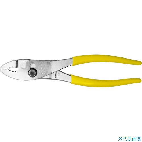 オレンジブック トラスコ中山　TRUSCOTTC KingTTC プライヤー 全長203mm 〔品番:PL200〕[ 注番:8576566]特長●しっかりつかみ、ボルトなどを回したり、鉄線を曲げたり切ったりできます。●サビに強いメッキ処理を...