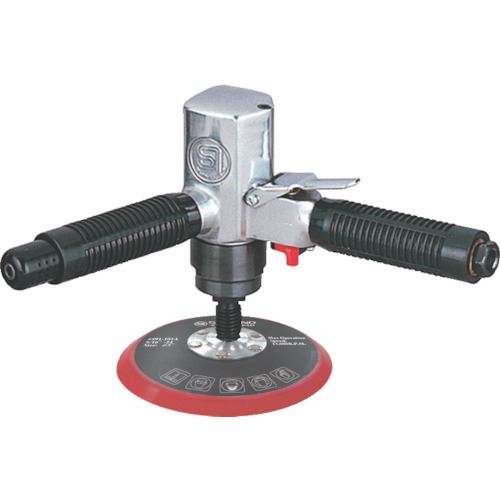 オレンジブック トラスコ中山　TRUSCOSI エアサンダー マジックタイプ 〔品番:SI2405AM〕[ 注番:8577735]特長●軽量タイプです。●エアーレギュレーター付です。用途●金属研磨、パテ研磨、塗膜はがし、磨き作業。仕様●全長...