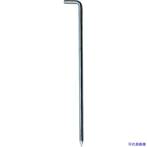 オレンジブック トラスコ中山　TRUSCODAIDOHANT L型ロープ止め 9×350 〔品番:10102792〕[ 注番:8586080]特長●ロープやワイヤーを地面に引張固定するのに最適です。用途●各種テント・タープ設営・園芸・区画ロ...