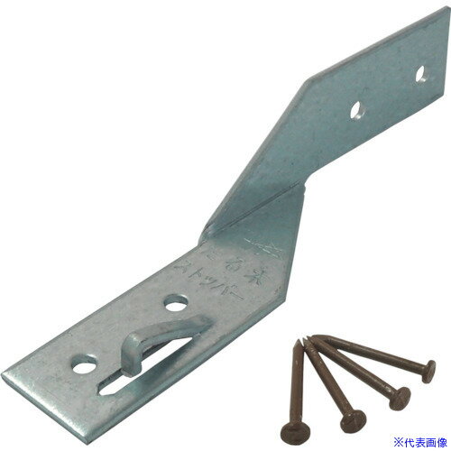 オレンジブック トラスコ中山　TRUSCODAIDOHANT DHたる木ストッパー 〔品番:10177210〕[ 注番:8586116]特長●仮止め爪が付いており高所作業を安全に行えます。用途●横架材互の接合に。仕様●板厚(mm)：1.6●...