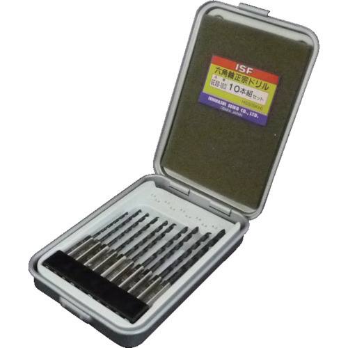 オレンジブック トラスコ中山　TRUSCOISF 六角軸正宗ドリル 10本組セット(スチールケース入) 〔品番:6EXD10S〕[ 注番:8587325]特長●スチールケース入りで持ち運びに便利です。●即時現場対応可能です。用途●使用工具:...