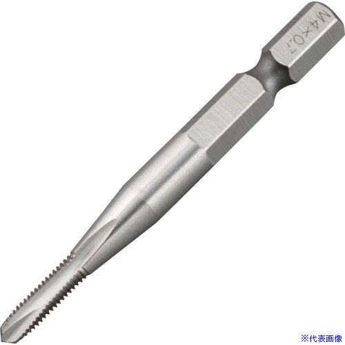 オレンジブック トラスコ中山　TRUSCOミツトモ 六角軸ポイントタップ M5×0.8mm 母材:HSS 〔品番:22268〕[ 注番:8587869]特長●先端刃シンニング加工をしております。用途●鉄板・非鉄金属・樹脂などのタップ立てに。...