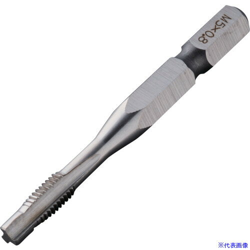 オレンジブック トラスコ中山　TRUSCOスレッドマスター 六角軸ガイド付タップ M5×0.8mm 〔品番:22286〕[ 注番:8587881]特長●曲がらず、折れず、直角に正確なネジ切りができる便利なタップです。用途●非鉄金属・樹脂など...