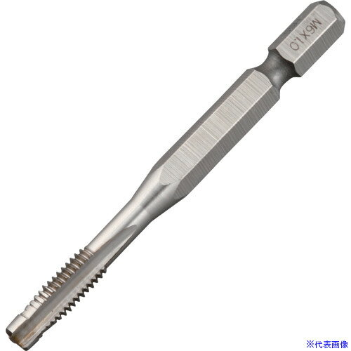 オレンジブック トラスコ中山　TRUSCOスレッドマスター 六角軸ガイド付タップ M6×1.0mm 〔品番:22287〕[ 注番:8587882]特長●曲がらず、折れず、直角に正確なネジ切りができる便利なタップです。用途●非鉄金属・樹脂など...