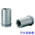 オレンジブック トラスコ中山　TRUSCOKTC 12.7sq.インパクトレンチ用アルミホイール化粧ナットソケット 17mm 〔品番:ABP417ALP〕[ 注番:8591192]特長●ピン抜け防止機構AMBAC（アンバック）システム（PA...